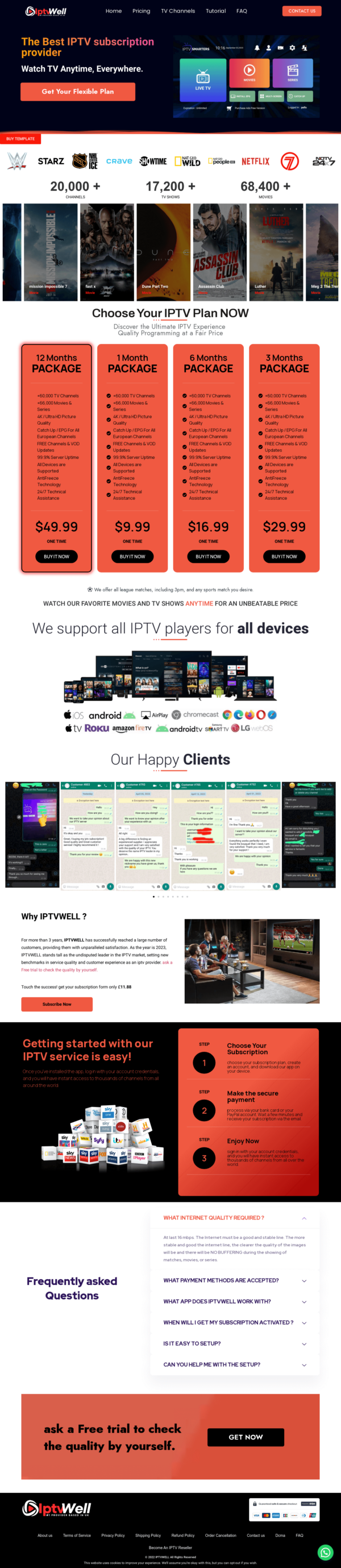 IPTV Templates | WordPress IPTV Templates - IPTVTEMPLATES