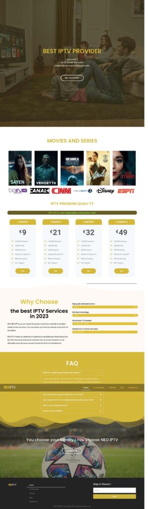 IPTV Templates | WordPress IPTV Templates - IPTVTEMPLATES