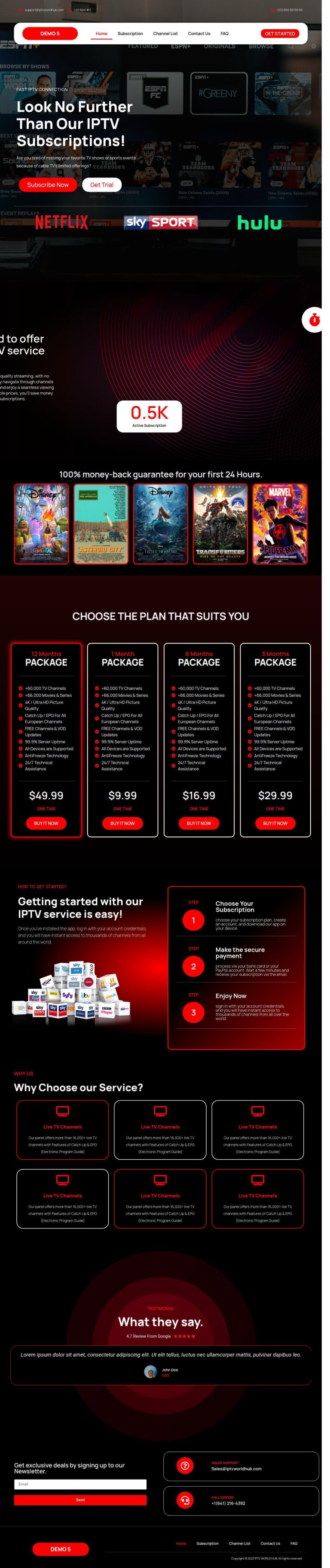IPTV Templates | WordPress IPTV Templates - IPTVTEMPLATES