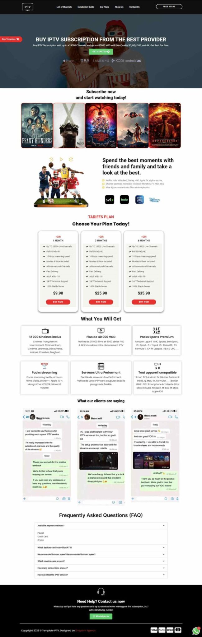 IPTV Templates | WordPress IPTV Templates - IPTVTEMPLATES