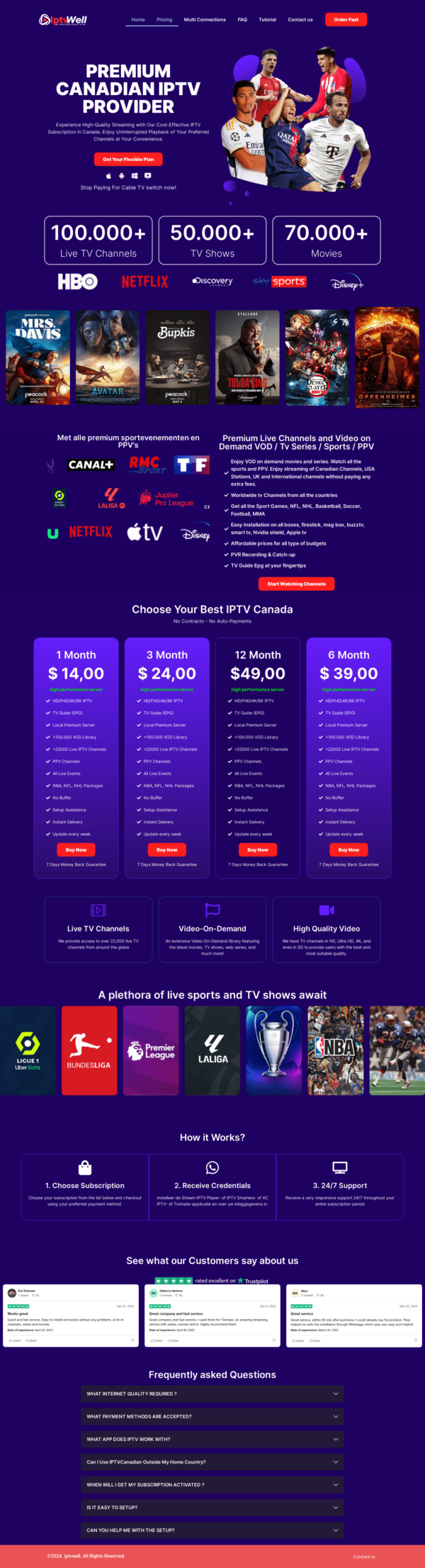 IPTV Templates | WordPress IPTV Templates - IPTVTEMPLATES